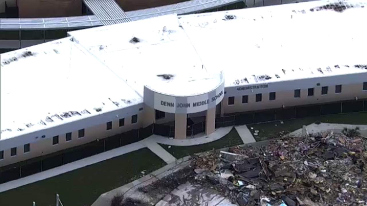 Lockdown lifted after report of possible gun at Denn John Middle School ...