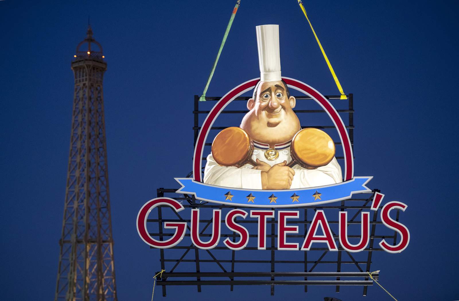 FIRST LOOK: Gusteau’s restaurant sign installed at Epcot ahead of ...