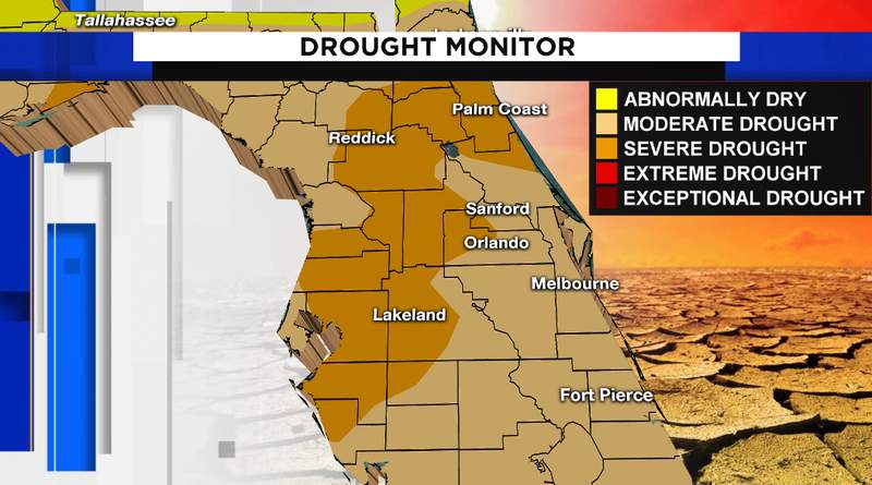 Severe drought worsens across Central Florida