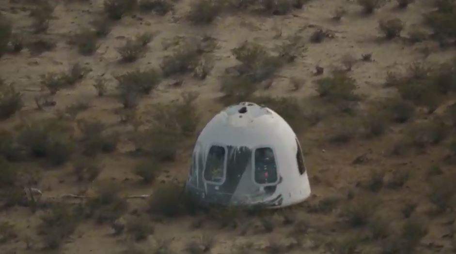 Blue Origin launches rocket with NASA trash recycling technology on board