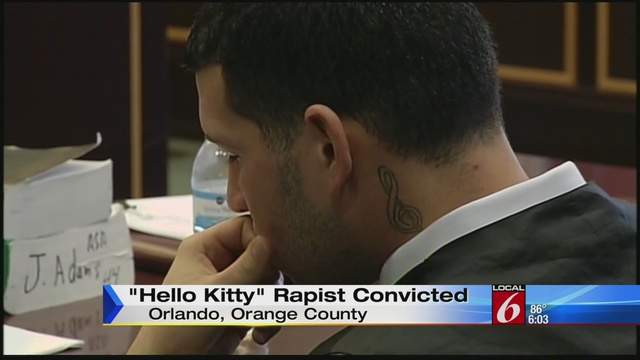 'Hello Kitty' rapist sentenced to life in prison